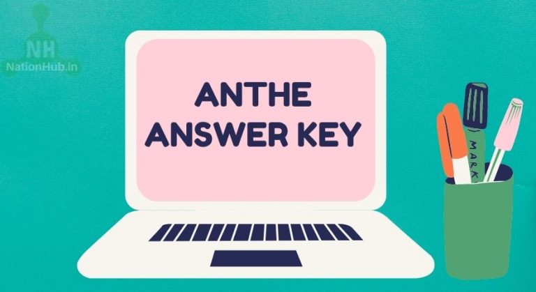 ANTHE Answer Key 2024 PDF Download Link ‣ Aakash Scholarship Exam Solution