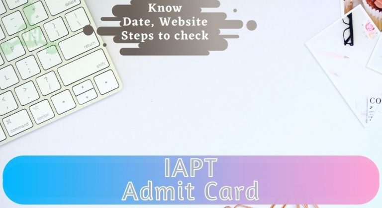 IAPT Admit Card 2024-25 ‣ Download for NSEP, NSEJS, NSEB, NSEA, NSEC ...