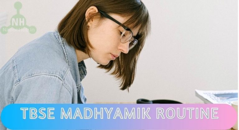 TBSE Madhyamik Routine 2023 PDF Tripura Board 10th Exam Date TBSE Madhyamik Routine 2023 PDF Tripura Board 10th Exam Date