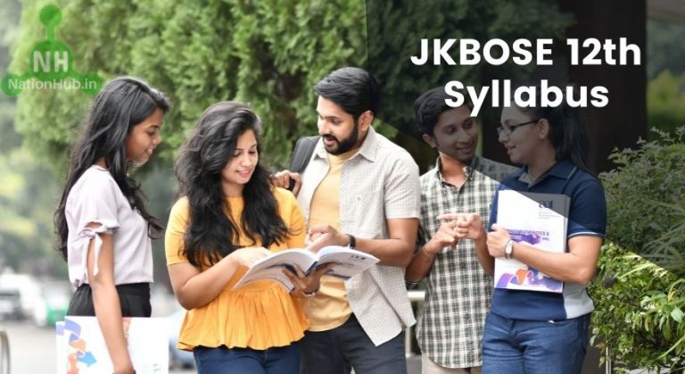 JKBOSE 12th Syllabus 2025 PDF Download for JK Board Science, Arts ...