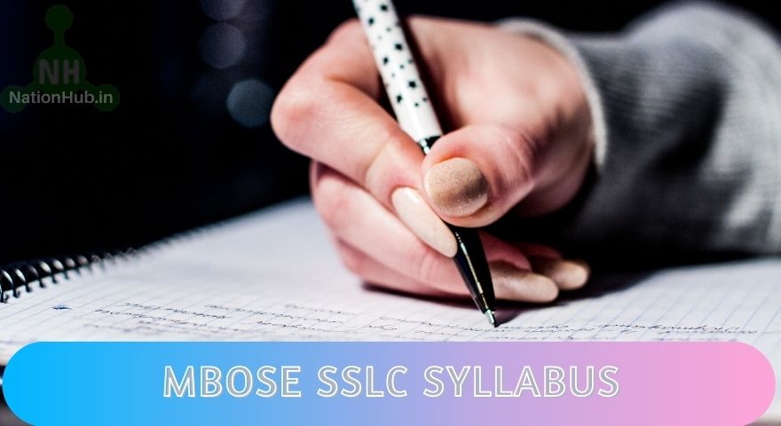 MBOSE SSLC Syllabus 2023 PDF Meghalaya Board Class 10 Syllabus For MBOSE SSLC Syllabus 2023 PDF Meghalaya Board Class 10 Syllabus For