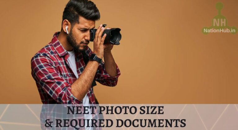 NEET Photo 2025 (Postcard & Passport) Size, Format & Required Documents