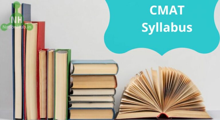 CMAT Syllabus 2025 PDF Download for DILR, GK & Other Sections