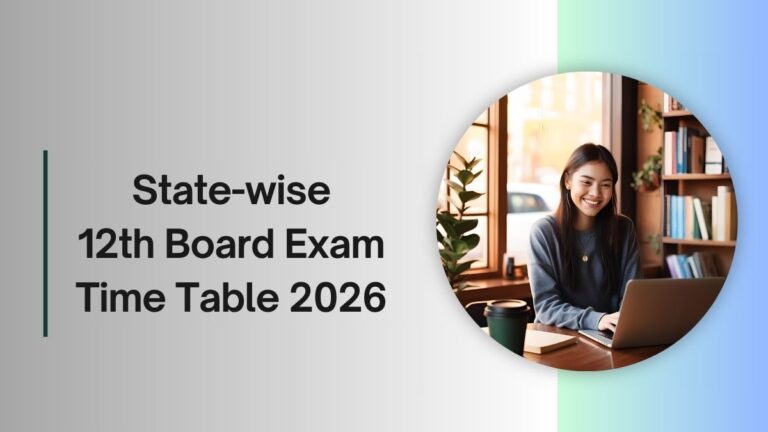 12th Board Exam Time Table 2026– State-Wise PDF Download, Exam Dates ...
